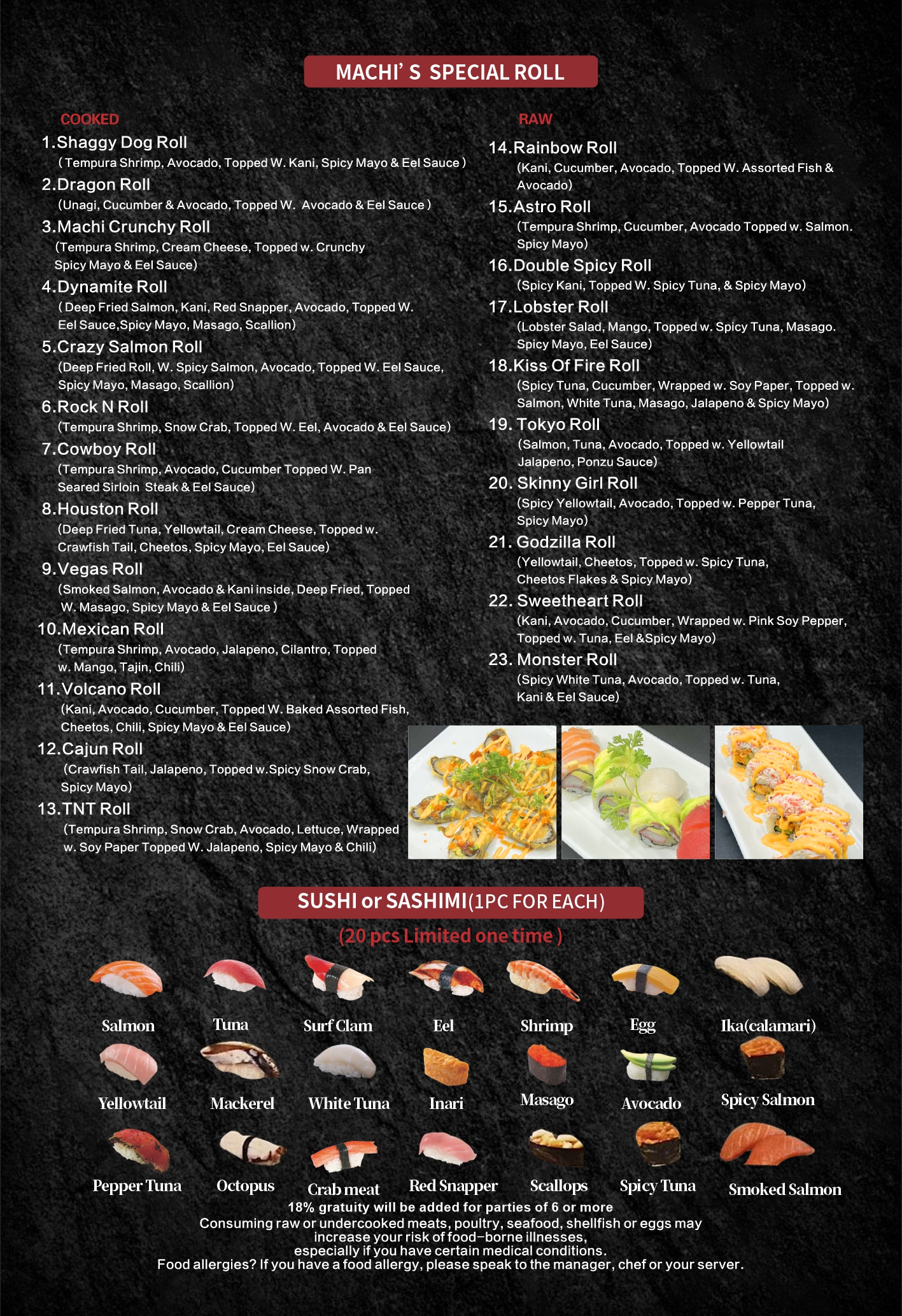 Machi Sushi - All you can eat - Japanese Cuisine