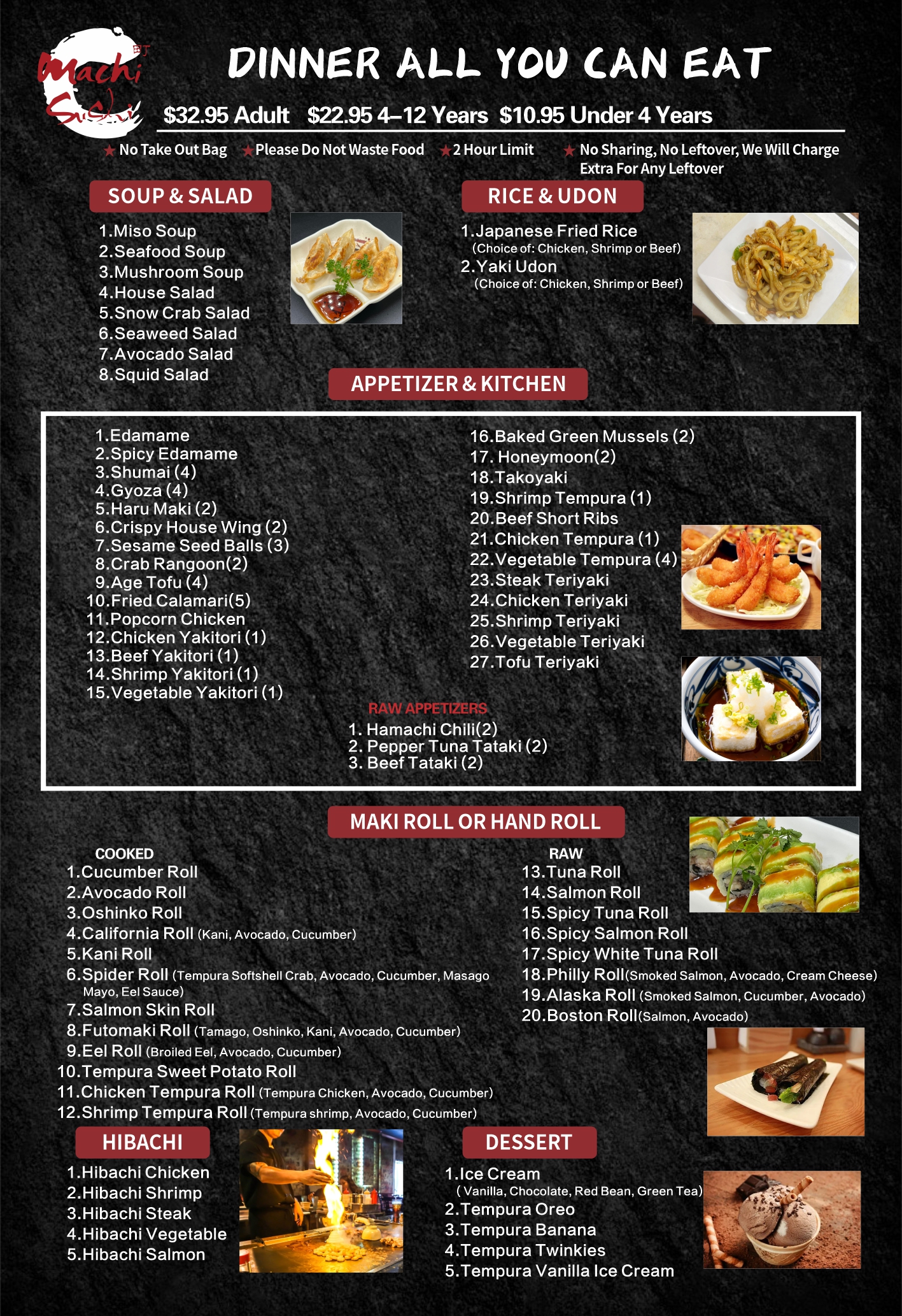 Machi Sushi - All you can eat - Japanese Cuisine